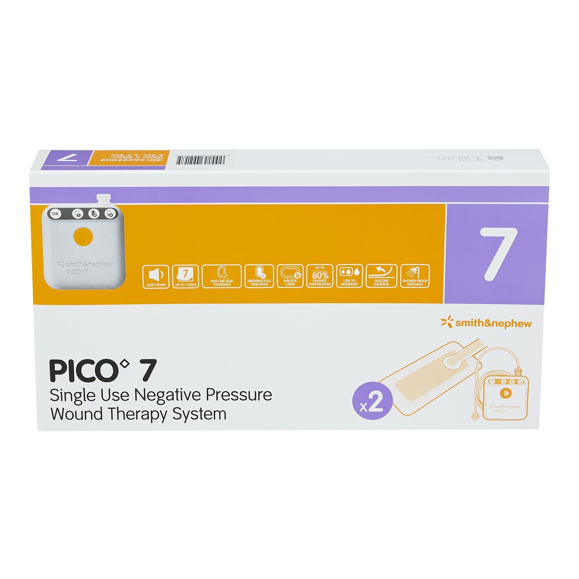 Negative Pressure Two Dressing Kit PICO 7 15 X 15 cm #66022005 – ostomy ...