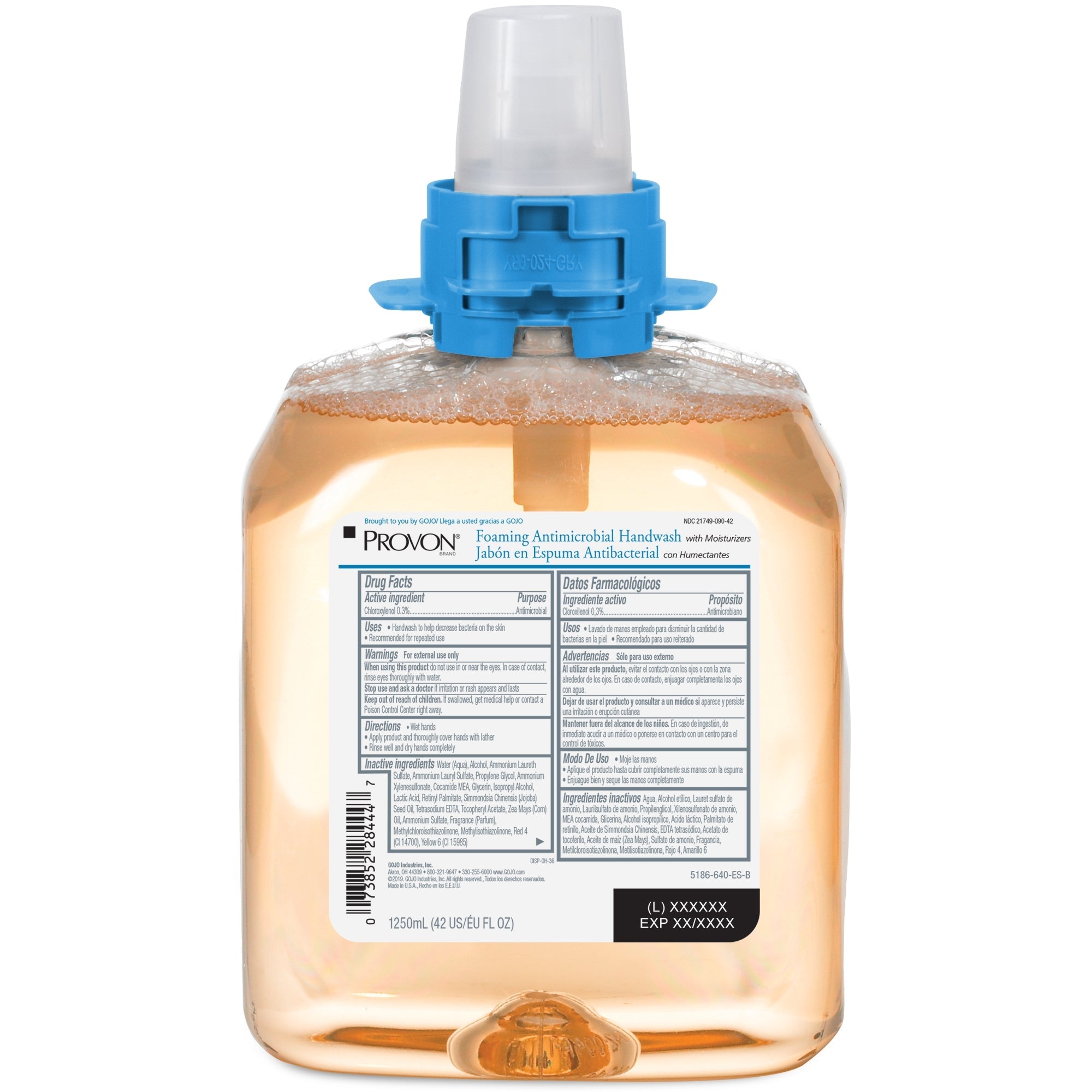 Antimicrobial Soap PROVON® Foaming 1,250 mL Dispenser Refill Bottle Fr ...