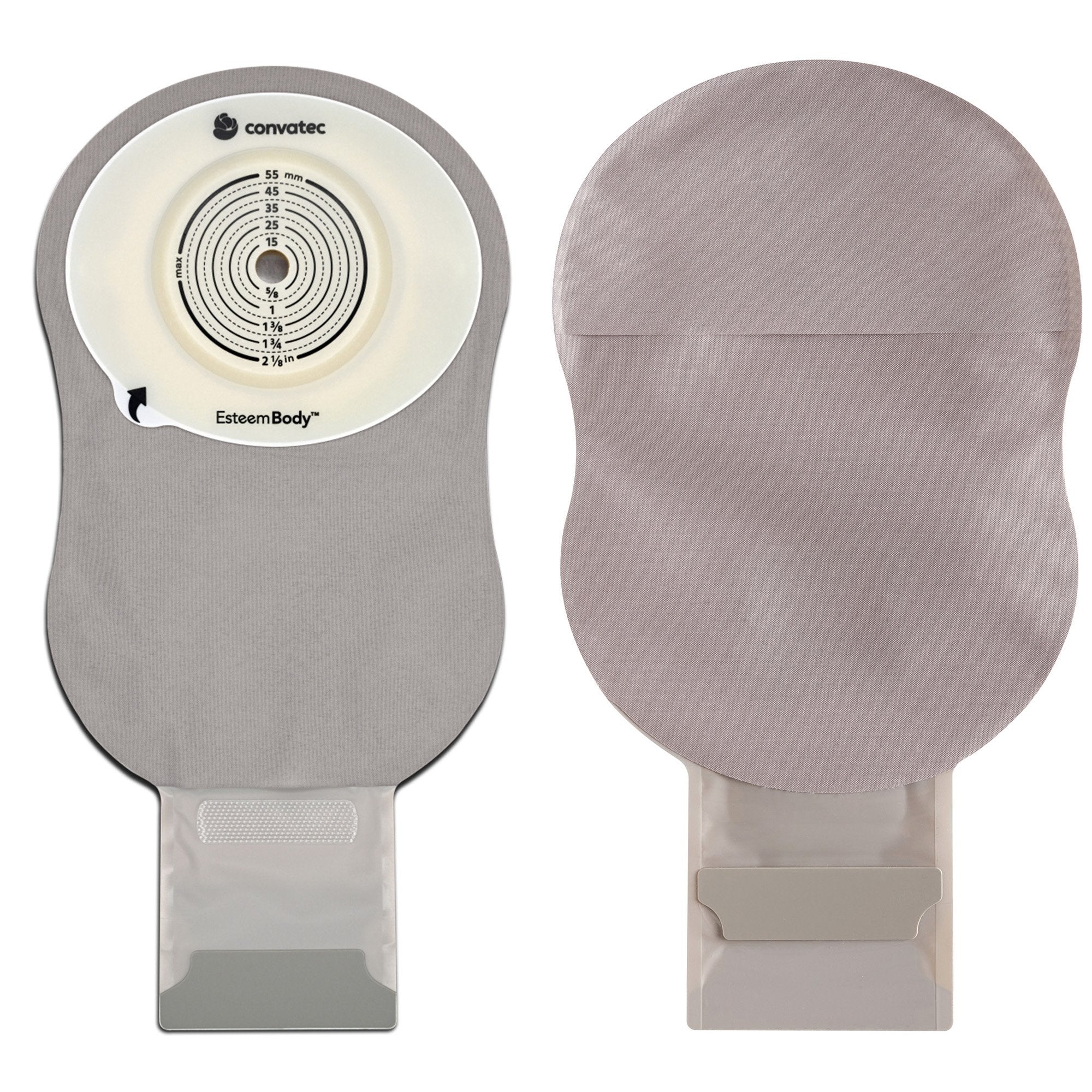ConvaTec Ostomy Pouch Esteem Body™ 423667 One-Piece System 11 Inch Dee ...