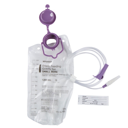 Gravity Feeding Bag Set with ENFit™ Connector 1200 mL – ostomy-4-less