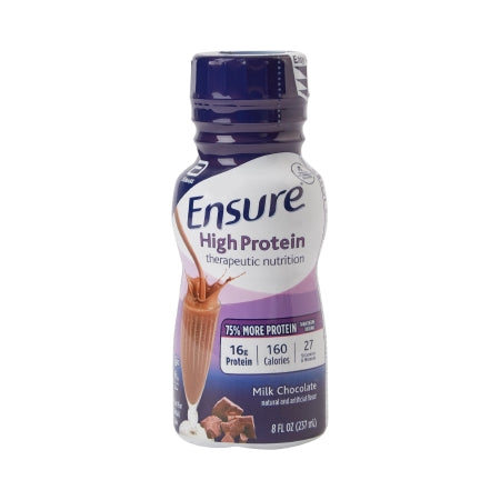 Oral Supplement Ensure® High Protein Therapeutic Nutrition Shake Choco ...