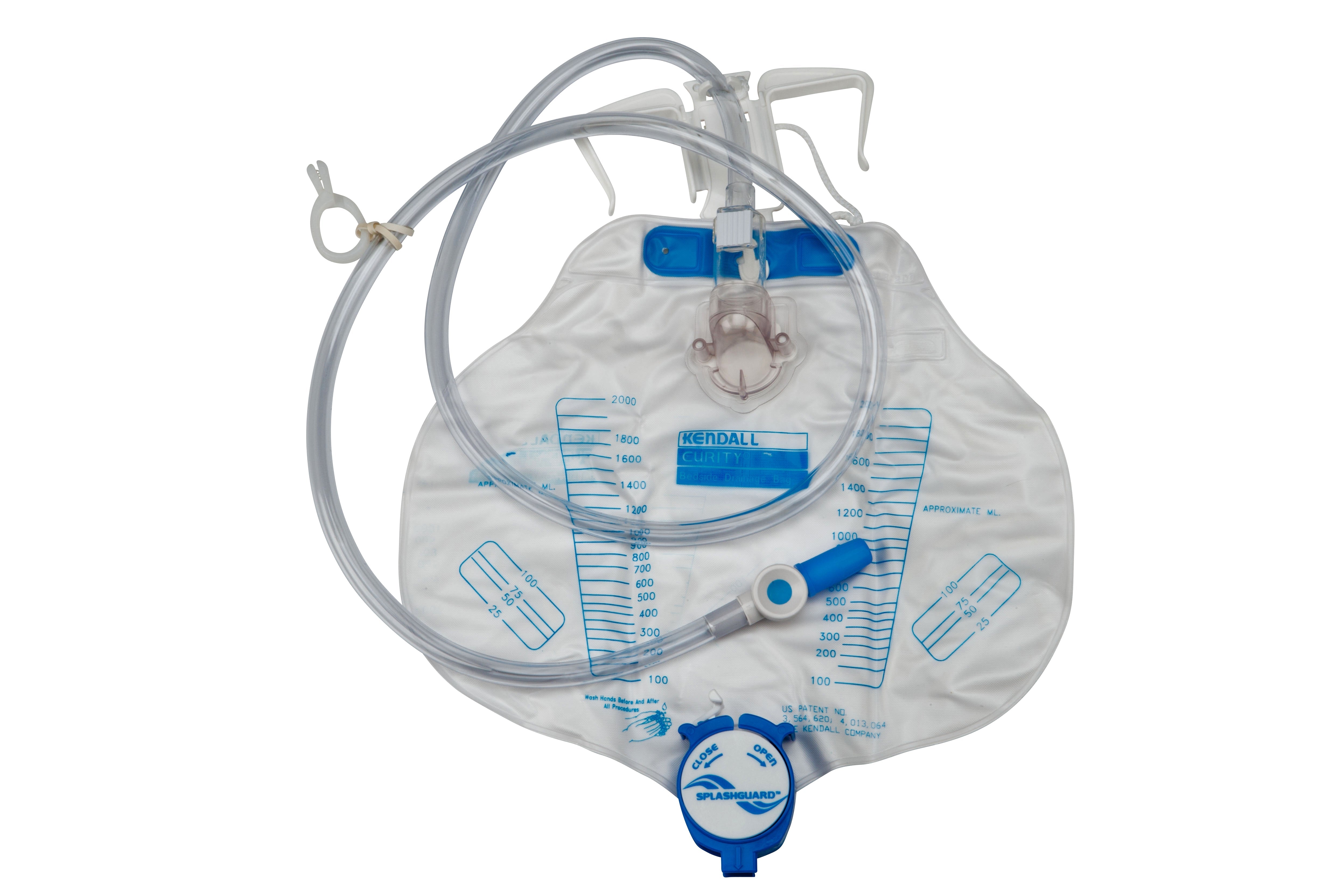 Cardinal Urinary Drain Bag Dover™ Anti-Reflux Valve / Splashguard II ...