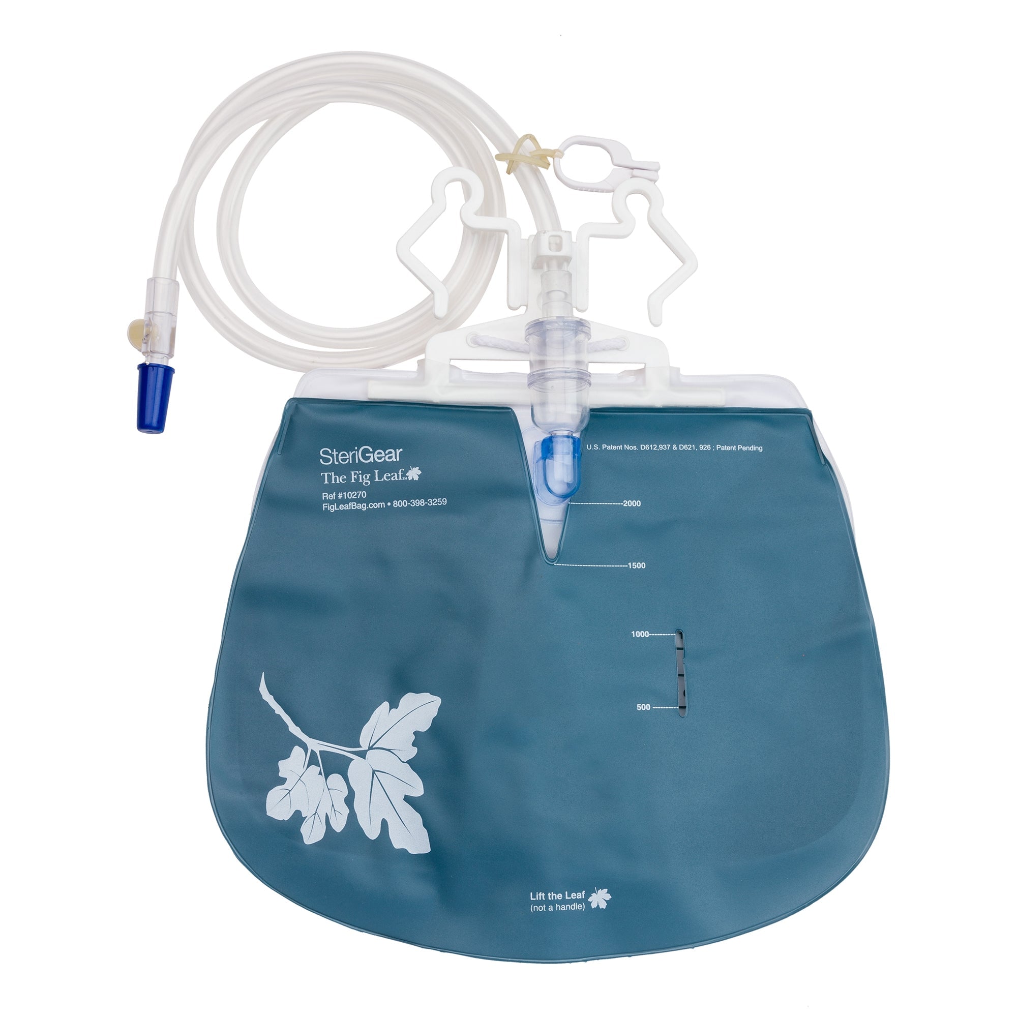 SteriGear Urinary Drain Bag The Fig Leaf™ Anti-Reflux Valve Sterile 2 ...