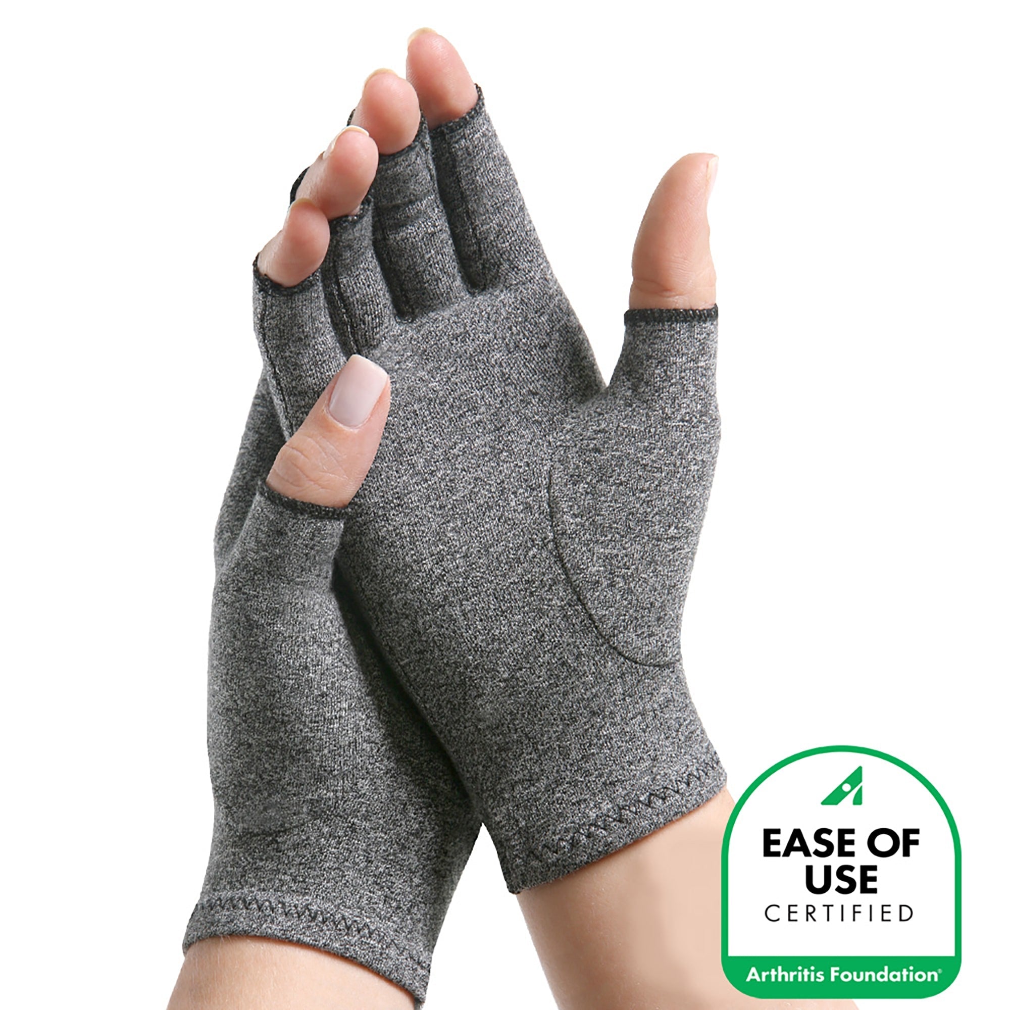 Brownmed Arthritis Glove IMAK® Compression Open Finger Medium Over-the ...