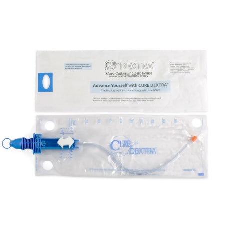 Intermittent Closed System Catheter Cure Dextra® Closed System Unisex ...